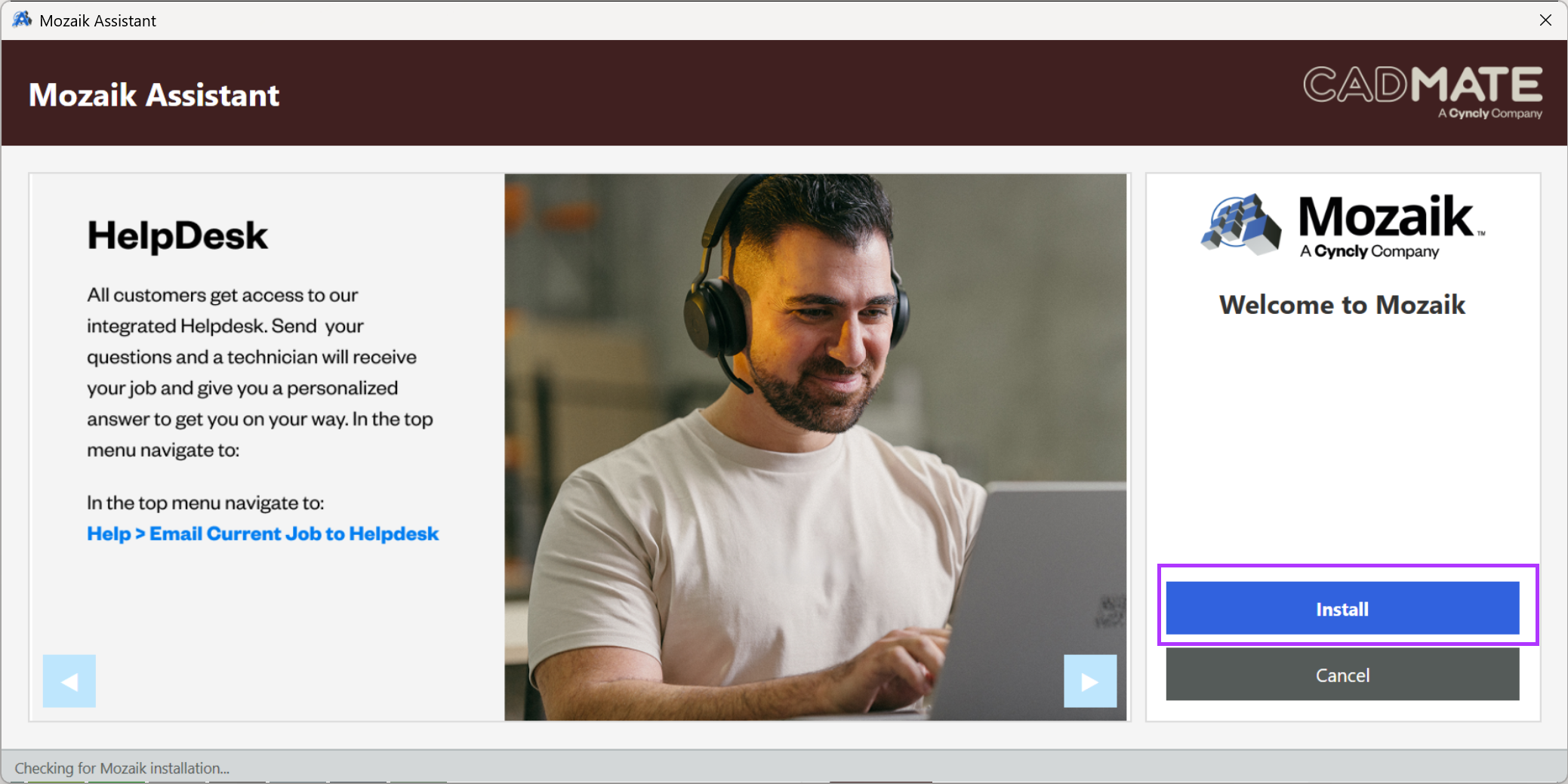 How to use the Mozaik Assistant – Mozaik